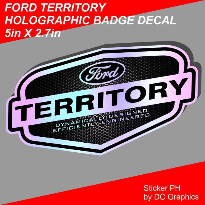FORD TERRITORY HOLOGRAPHIC DECAL | Lazada PH