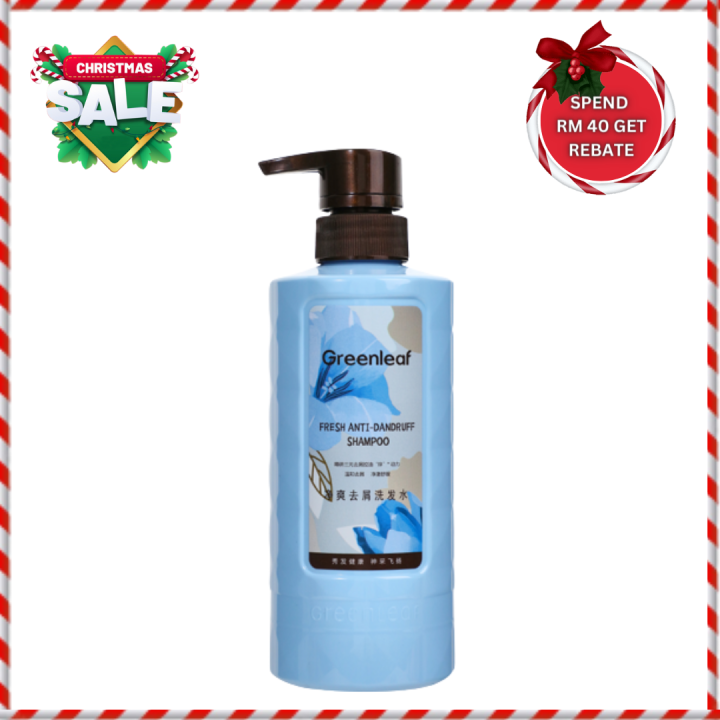 Greenleaf Fresh Anti-Dandruff Shampoo 绿叶净爽去屑洗发水 500ml | Lazada