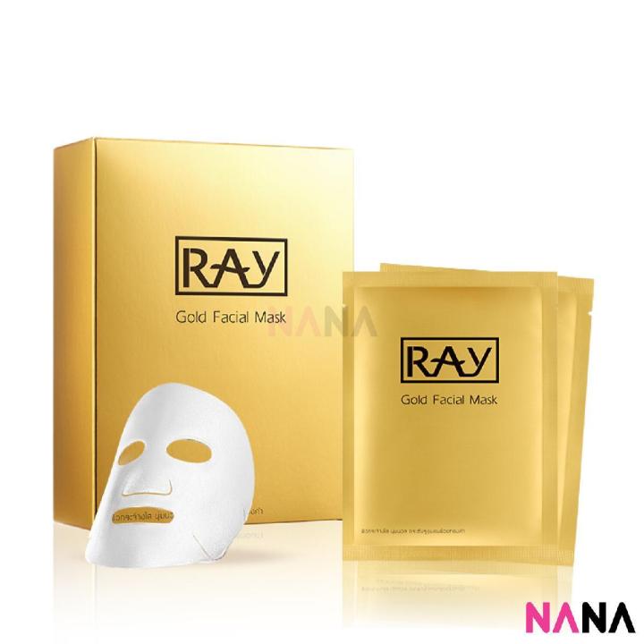Ray Facial Silk Mask - Gold (10 Sheets) | Lazada Singapore