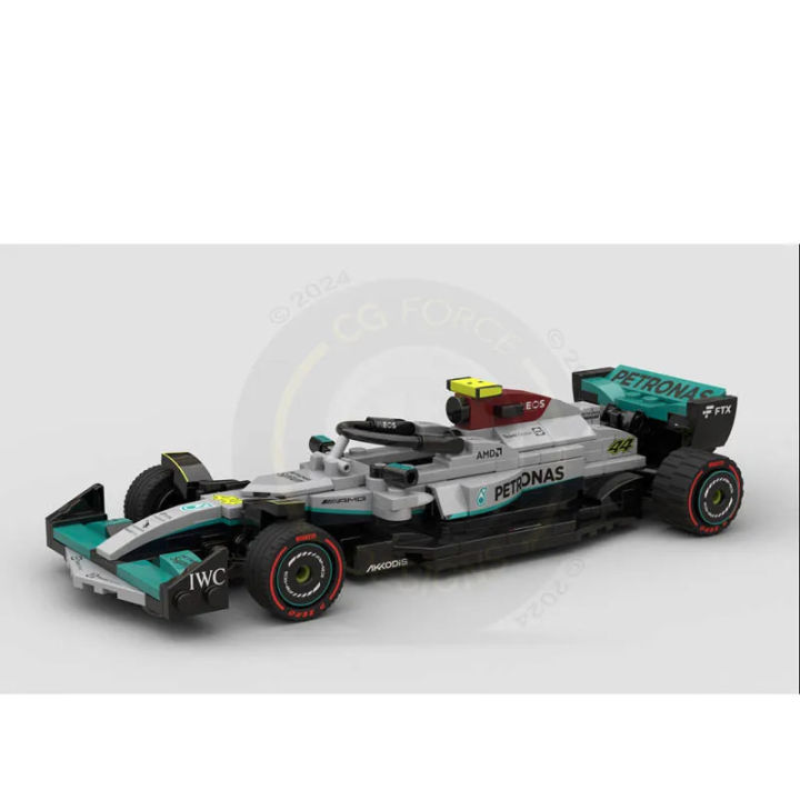 Popular F1 Cars Collection (With Stickers) MOC 8 Grid Cars Super Racing ...