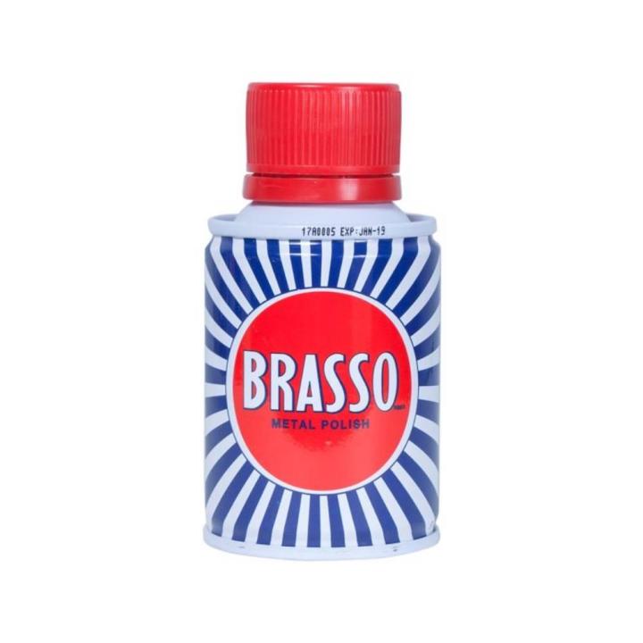 Brasso Metal Polish 100ml BRASSO pengkilat metal Besi Logam 100 ml ...