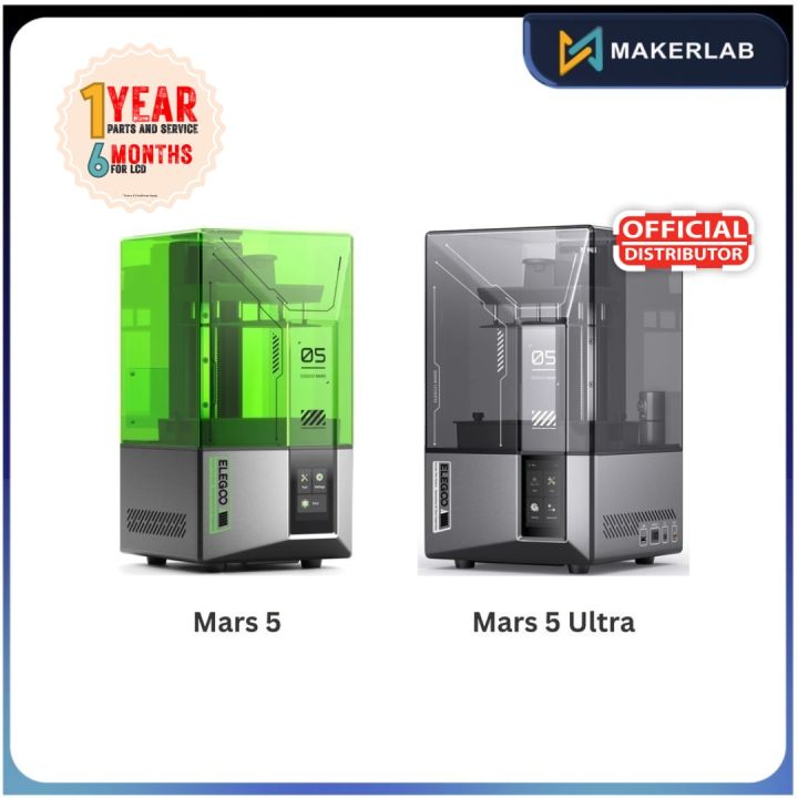 Elegoo Mars 5 and Mars 5 Ultra Resin 3D Printer | Lazada PH