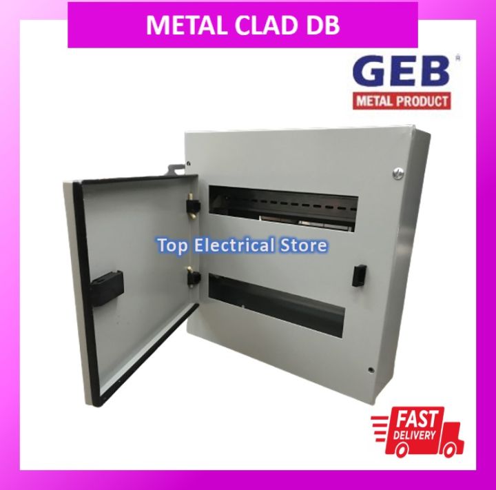 GEB EPS METAL CLAD DB 2 ROW 10 WAY DISTRIBUTION BOX ELECTRICAL BOX ...