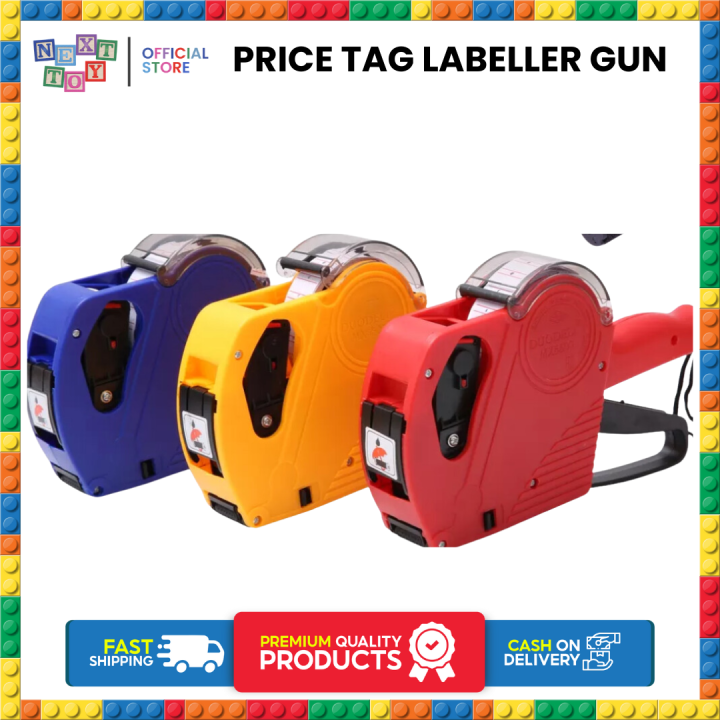 NextToy | MX-5500 Label Maker and Price Tag Gun Set | Labeller Machine ...
