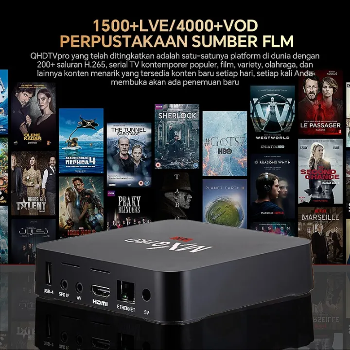 SET Android Tv Box PRO 5G Wifi Smart Digital Set Top Box 8GB Ram 128 ...