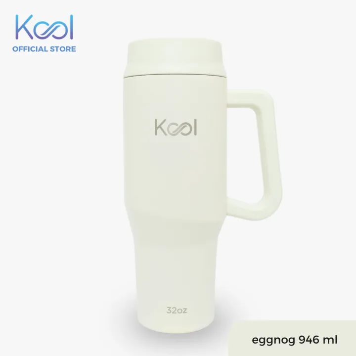 Kool 946 ml (32 oz) Insulated Stainless Steel On-The-Go Tumbler With ...