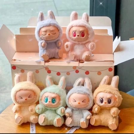 LABUBU V2 Bisa Pilih DADA QUQU HEHE SISI ZIZI BABA Boneka LABUBU Bisa ...