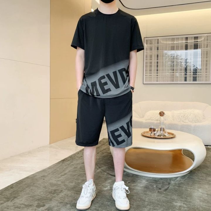 ชุดสูทผู้ชาย ชุดเซ็ต2ชิ้น แขนสัน+ขาสัน ผ้าหนานุ่ม เหมาะสำหรับสวมใส่ใน ...