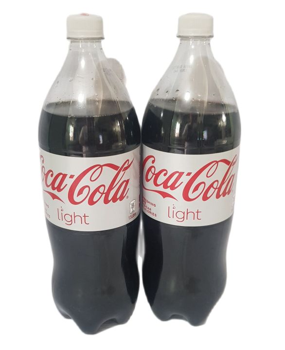 COKE LIGHT - New Coca Cola Products - No Sugar - No Calories (pack of 2 ...