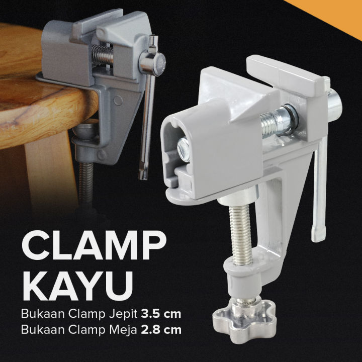 Clamp Capit Meja Alat Penjepit Kayu / Clamp Alat Penjepit Kayu | Lazada ...