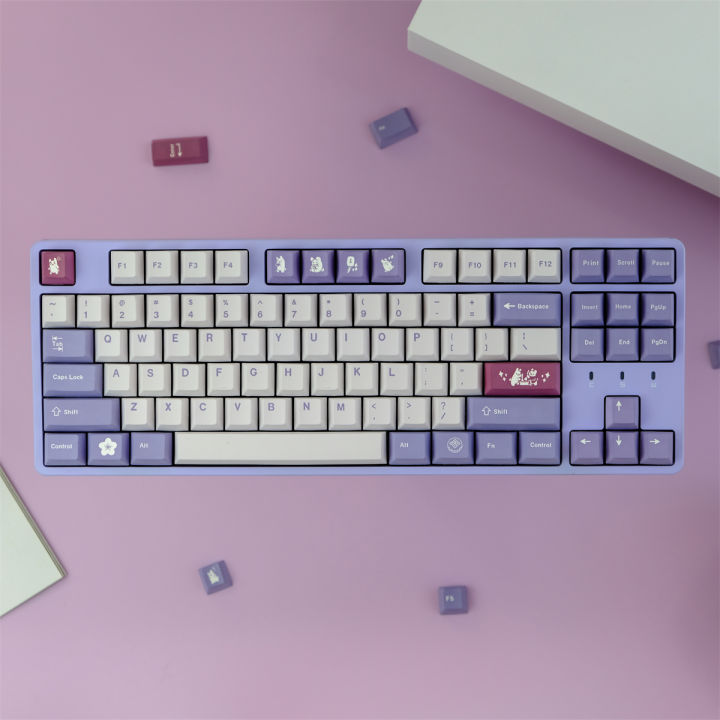 【Keycap Only】GMK Tuzi Keycap 129 Keys Cherry Profile PBT Five-Sided ... 【Keycap Only】GMK Tuzi Keycap 129 Keys Cherry Profile PBT Five-Sided ...