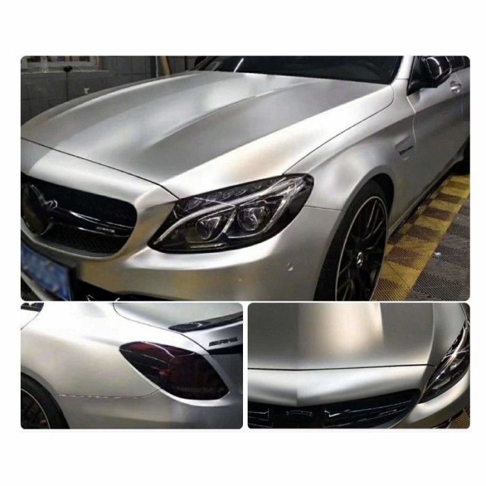 Sticker Skotlet Premium Silver Metalik/Matte Crome motor 1roll murah ...