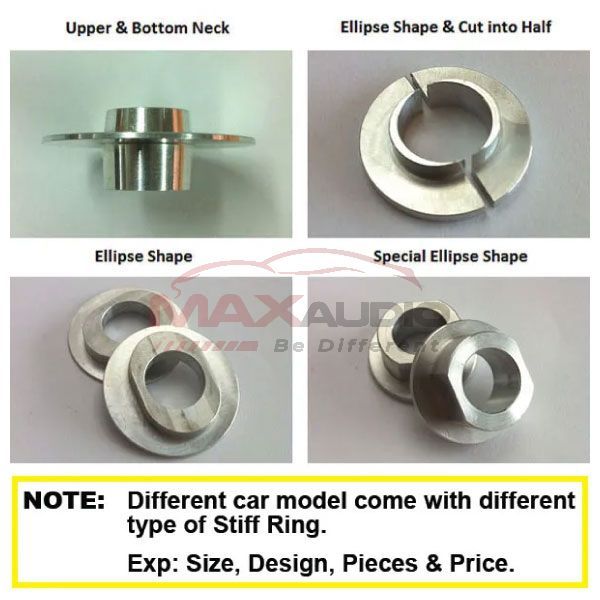 HONDA JAZZ GK 2014 - 2022 STIFF RING T6 Aluminium Rigid Collar Anti ...