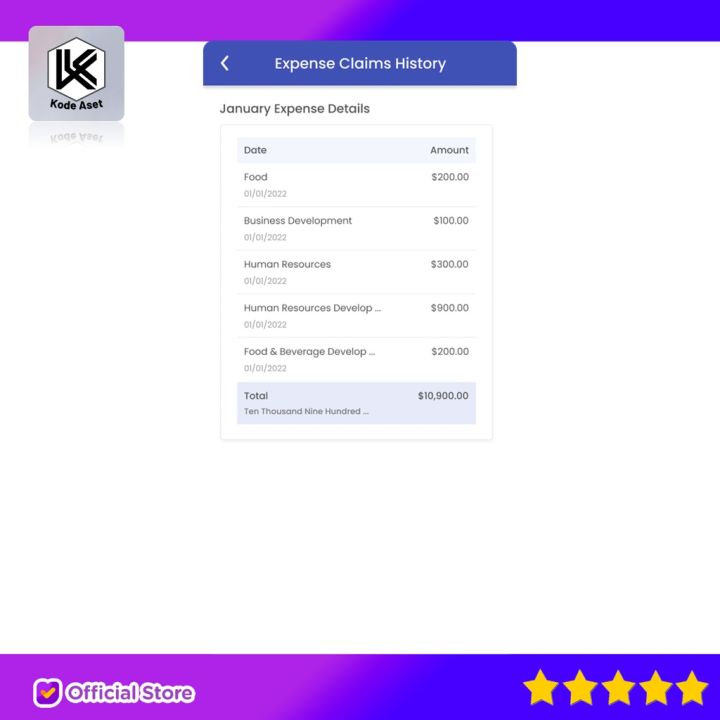 SOURCE CODE APLIKASI ONEST HRM HUMAN RESOURCE MANAGEMENT SYSTEM APP AND ...