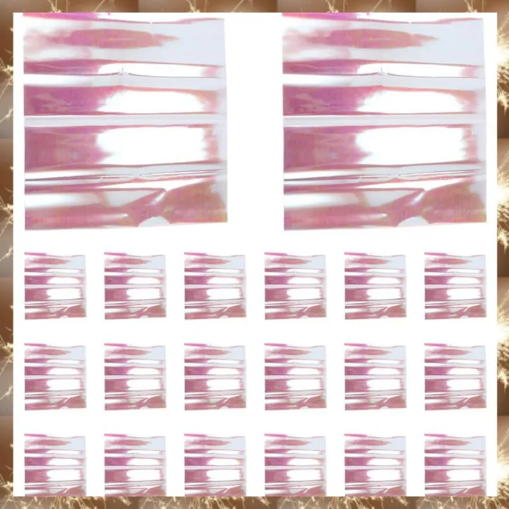 (TIPM) 20 Pieces 59 cm x 57 cm Cellophane Wrap Paper Iridescent Film ...