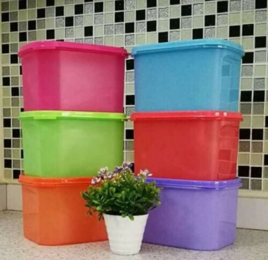 Tupperware Modular Mates Mini Rectangular 1.9L full set 6pcs | Lazada