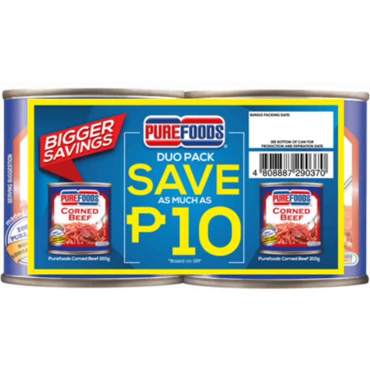 Purefoods Corned Beef Duo Pack 210g x 2s | Lazada PH