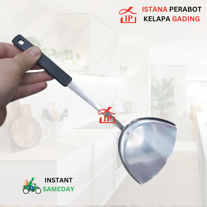 Centong Wok Sunny Stainless Sutil Spatula Antikarat | Lazada Indonesia