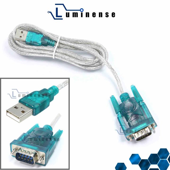 [Luminense] USB to Serial Cable DB9 RS232 Serial port to USB Adapter ...