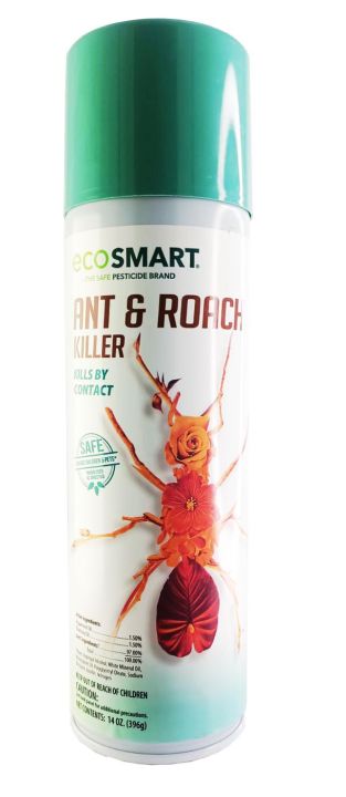 EcoSmart Ant & Roach Killer Aerosol Spray 14oz 396g (NEW PACKAGING ...
