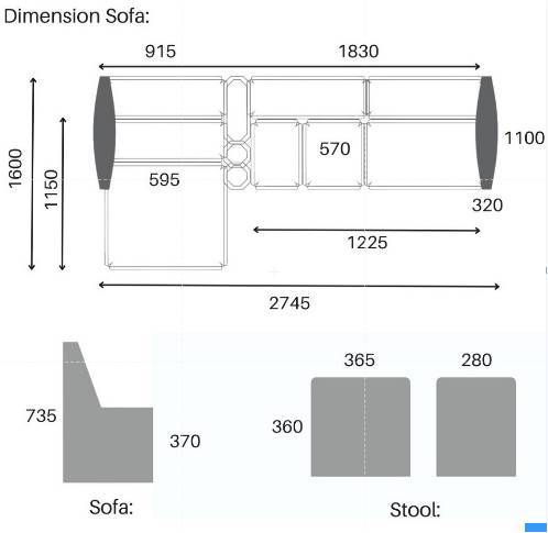 L SHAPE SOFA/MODERN L SHAPE/SIMPLE L SHAPE/SOFA SIMPLE | Lazada