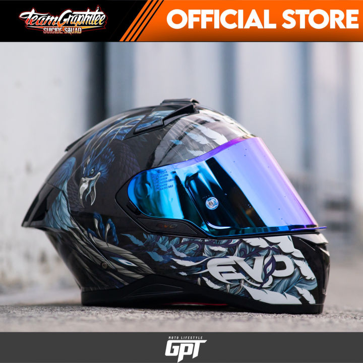 EVO XT-300 ADARNA FULL FACE DUAL VISOR WITH FREE CLEAR LENS | Lazada PH