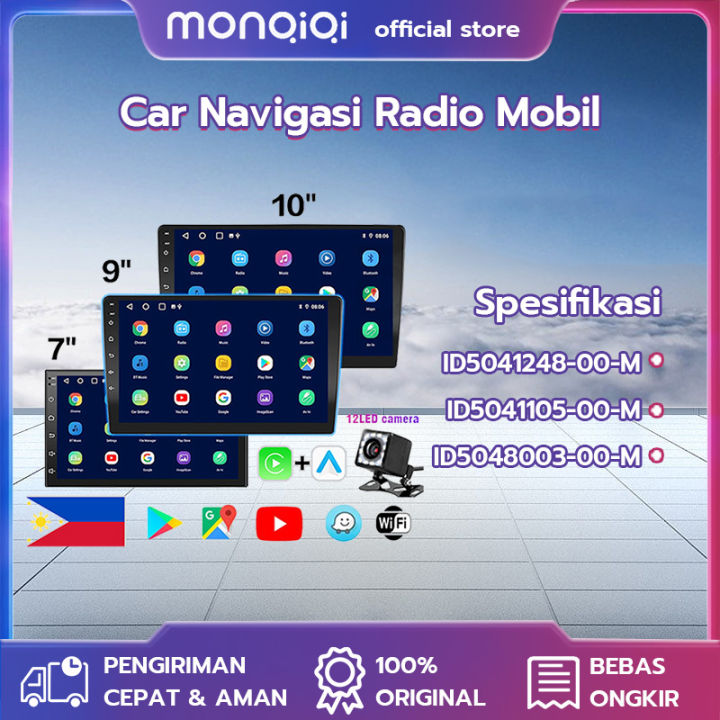 MonQiQi Gps Navigasi Mobil Layar Ips 9 "2Gb Ram 32gb Rom Android 11 Head Unit 2.5d | Lazada ...