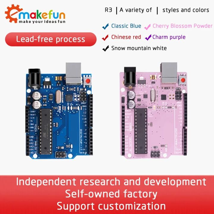 【Exclusive】 For Arduino Uno R3 Development Board Lot Learning Sensor ...