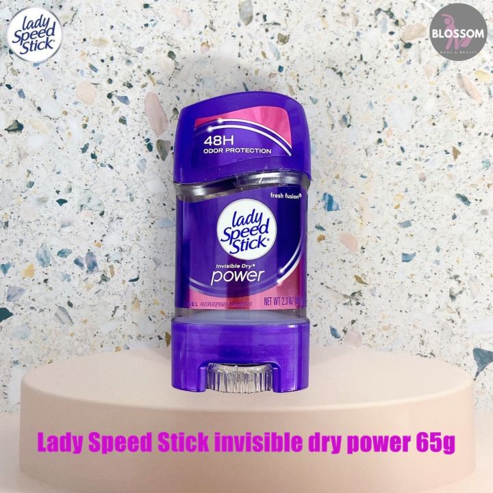 Lady Speed Stick - invisible dry power 65g เจล ระงับกลิ่นกาย | Lazada.co.th