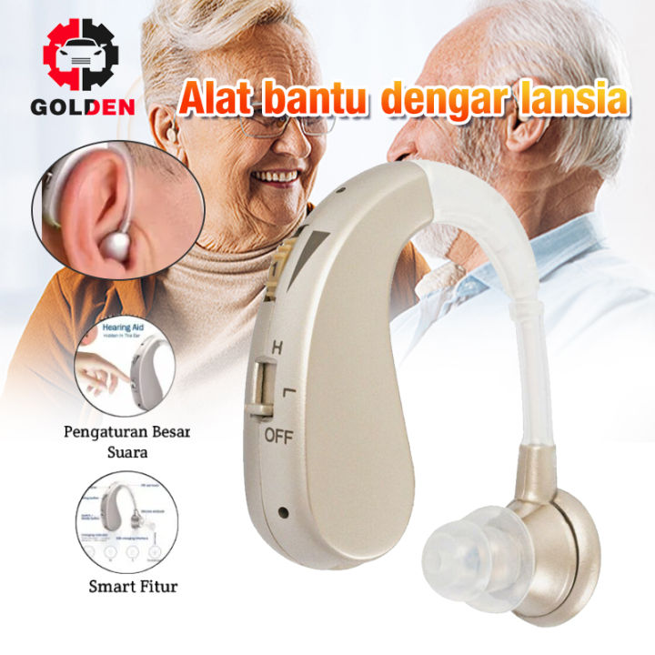 Alat Pendengaran Telinga Alat Bantu Dengar Mini Digital Fungsi Ganda Frekuensi Tinggi Dan Rendah ...