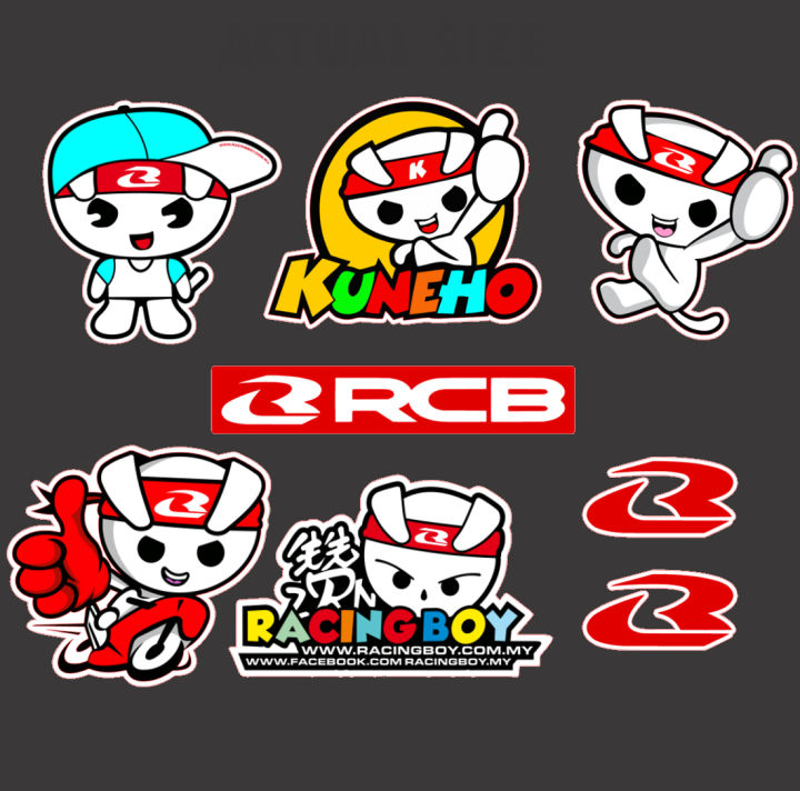 Sticker Set 5 - Racing Boy | Lazada PH
