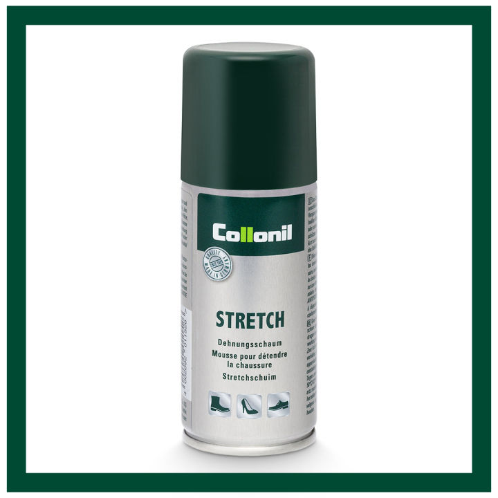 Collonil Stretch 100ml โคโลนิลสเตร็ช โฟมช่วยยืดขยายรองเท้า ทำให้หนัง ...