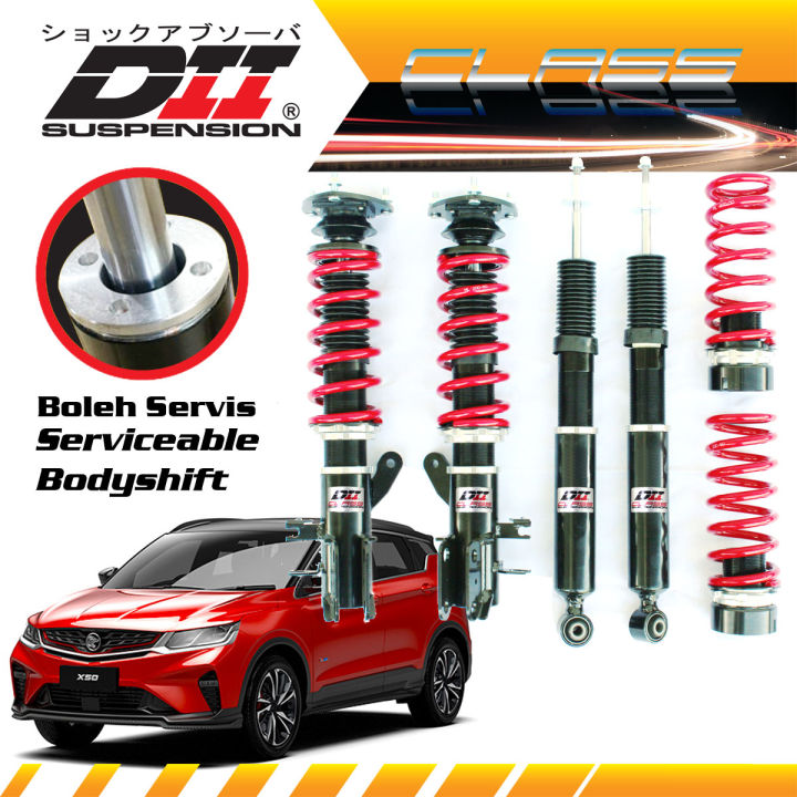 DII ADJUSTABLE Proton X50 Hi Lo Body Shift Serviceable Absorber | Lazada
