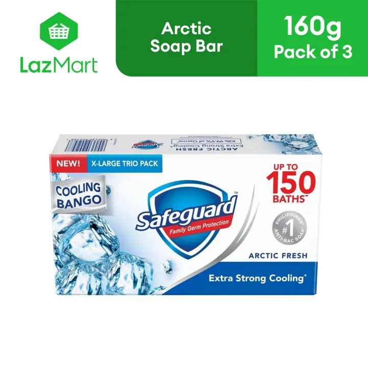 Safeguard Soap Arctic Fresh 160g Trio Pack | Lazada PH