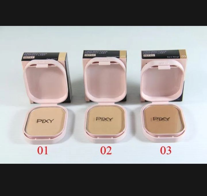 PIXY UVW TWC Perfect Last Refill - 02 Natural Buff (4 Beauty Benefit) | Lazada Indonesia