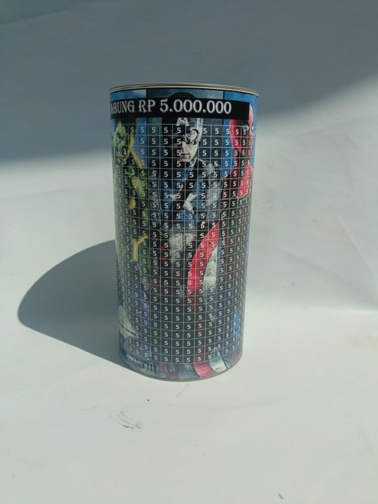 TERMURAH celengan target nabung viraL BUKA TUTUP & PERMANEN size jumbo ...