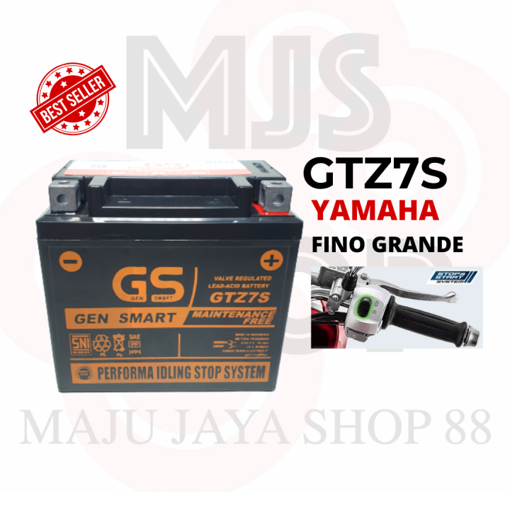 Aki kering Motor Yamaha Fazzio Filano Fino 125 Grande GTZ7S GTZ6V YTZ7S ...