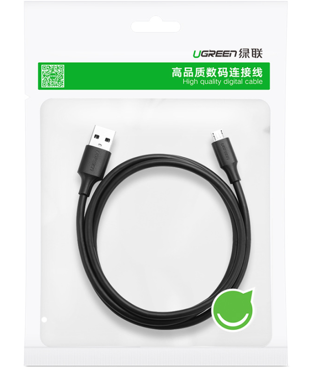 UGREEN รุ่น 60136 MICRO USB 2.0 1M (BLACK)⚡มีสินค้าพร้อมส่งจ้า⚡ | Lazada.co.th