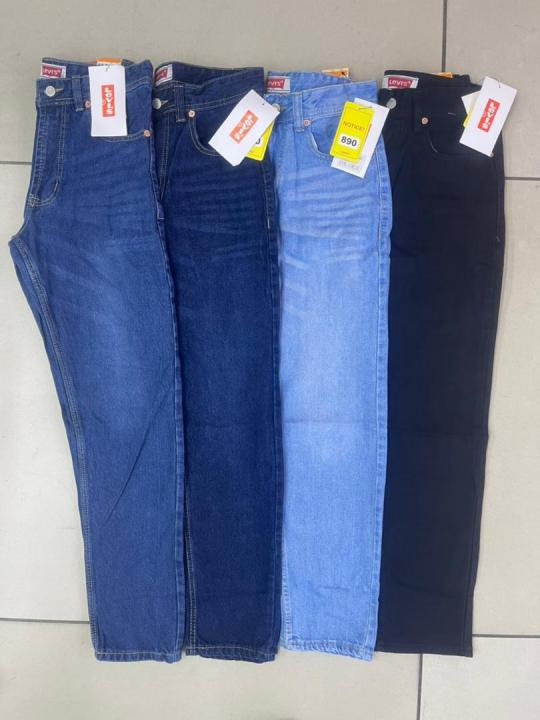 （Fast shipping）SELUAR JEAN'S STRAIGHT CUT ZIP FIP jeans pants Man ...