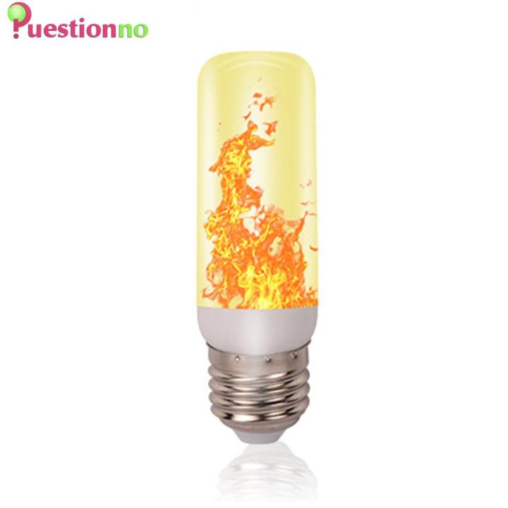 LED Flame Bulb Light Simulation Flickering Flame E27/E26 Atmosphere ...