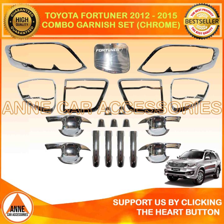 Toyota Fortuner Garnish Set 2012 2013 2014 2015 Fortuner 1st Generation ...