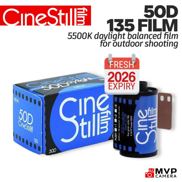 CINESTILL 50D Daylight 50Daylight Fine Grain Color Negative Film 135 ...