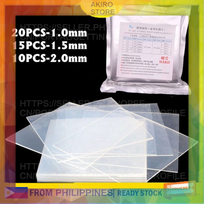 1 Bag Dental Lab Splint Retainer Sheet Hard Soft Thermoforming Material ...