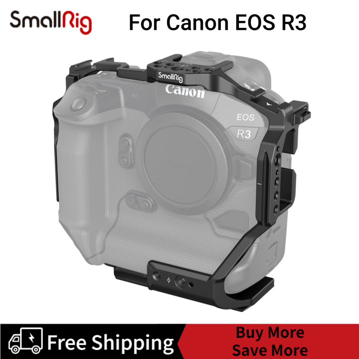 SmallRig Cage for Canon R3 Built-in Plate for Arca-Swiss for Quick ...