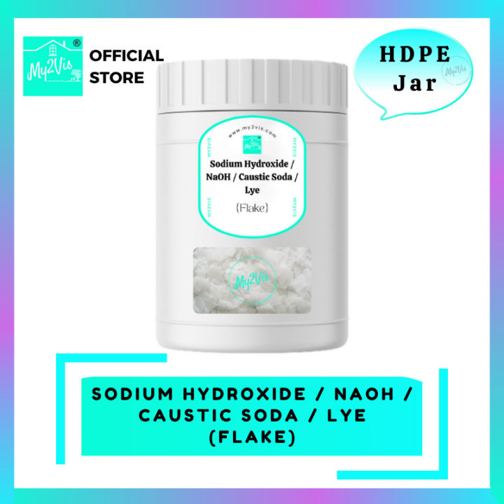 Sodium Hydroxide (Flake) / Caustic Soda / Naoh / Lye - HDPE Jar | Lazada