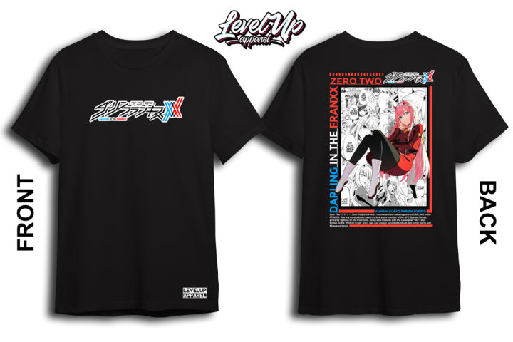 Zero Two Darling in the Franxx Anime Shirt Tshirt | Lazada PH