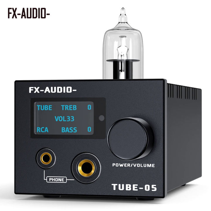FX-AUDIO- TUBE-05 ECC82 fever audio tube pre-amplifier Headphone ...
