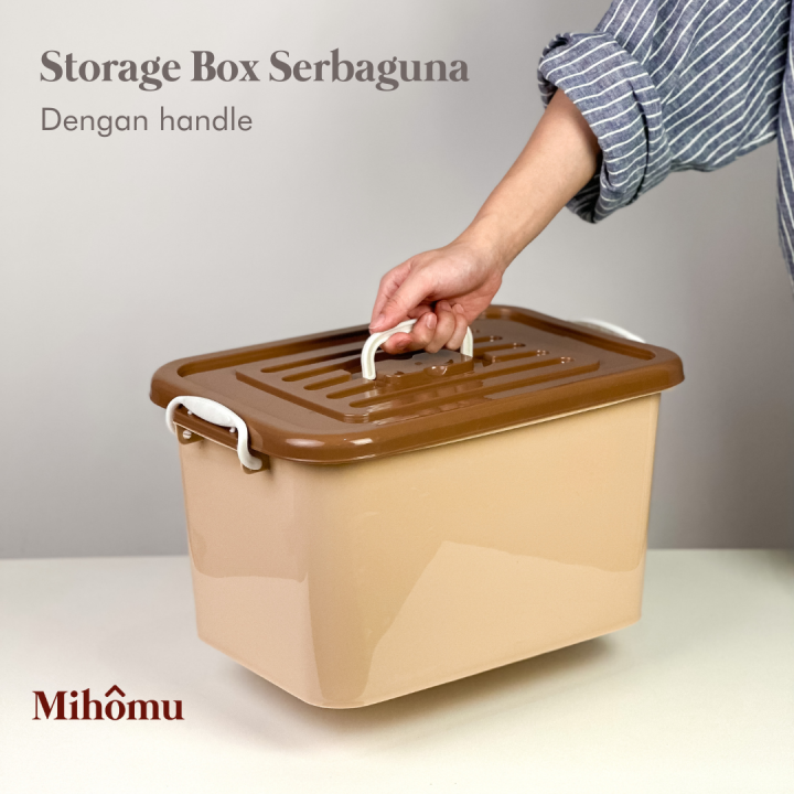 CONTAINER KONTAINER BOX SERBAGUNA 20 LITER/ KOTAK STORAGE BOX PLASTIK ...
