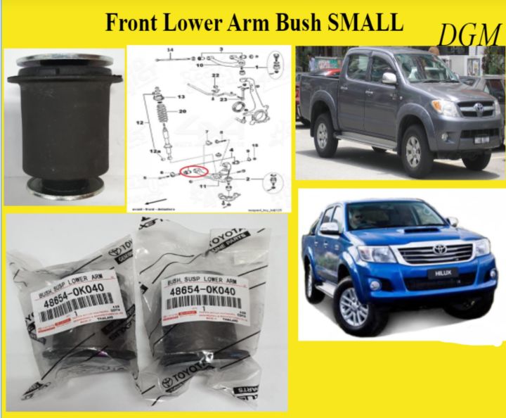 Genuine Toyota Hilux Kun25 Kun26 Vigo 2005-2015y Fortuner Kun50/1 Front ...