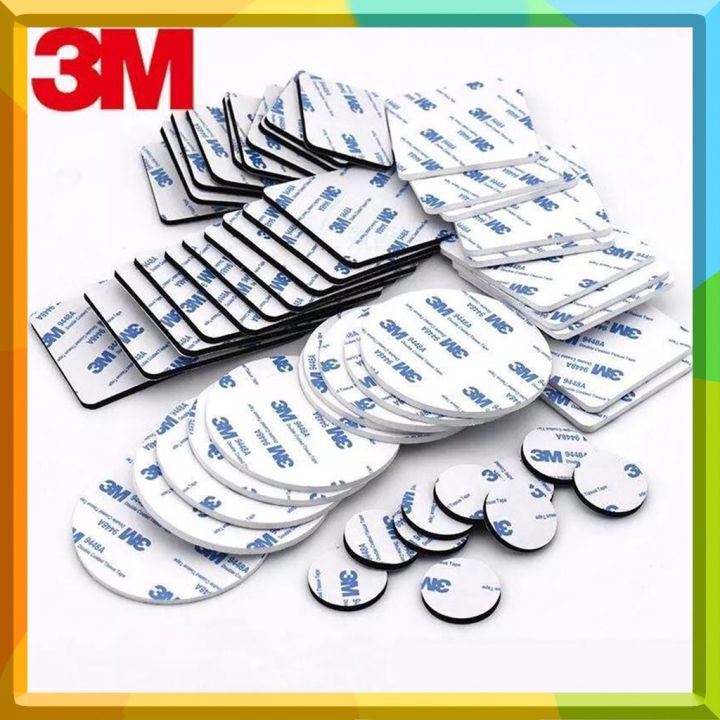 3M Double Sided Foam Tape Strong Pad Mounting Adhesive Self Adhesive ...